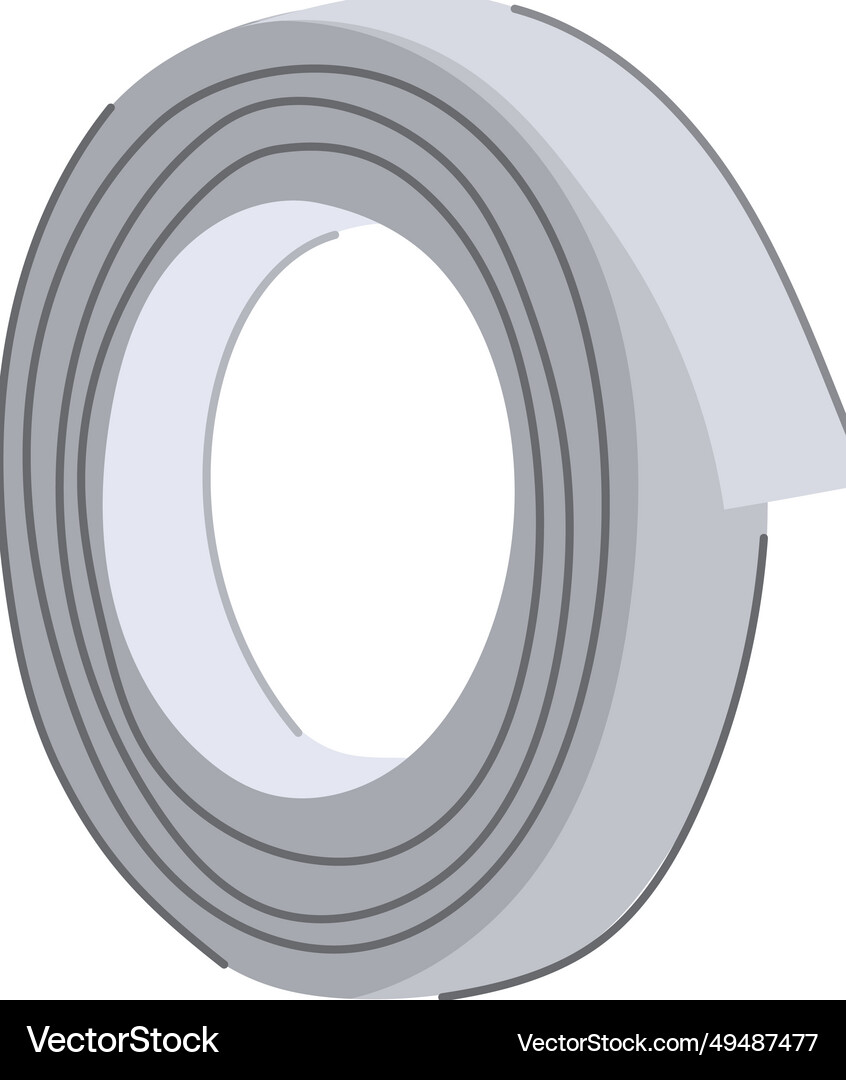 Adhesive duct tape cartoon Royalty Free Vector Image