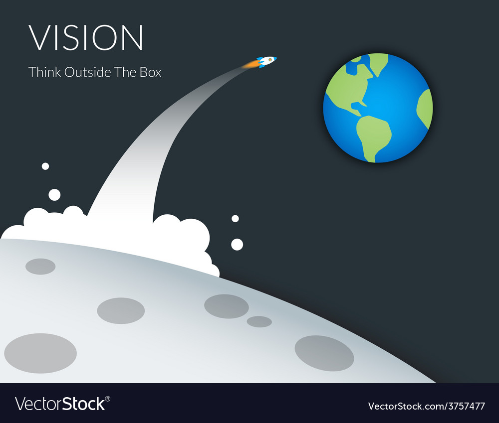 Creative vision Royalty Free Vector Image - VectorStock