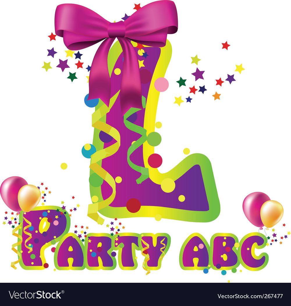 L Royalty Free Vector Image - VectorStock