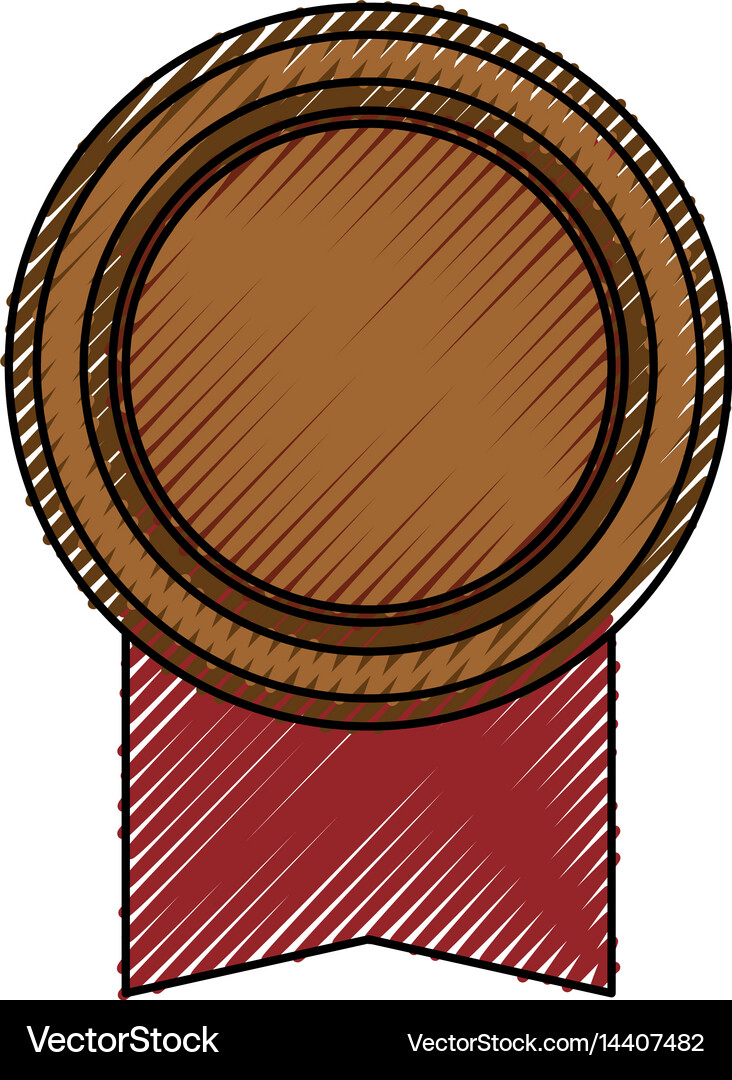 Award ribbon blank Royalty Free Vector Image - VectorStock