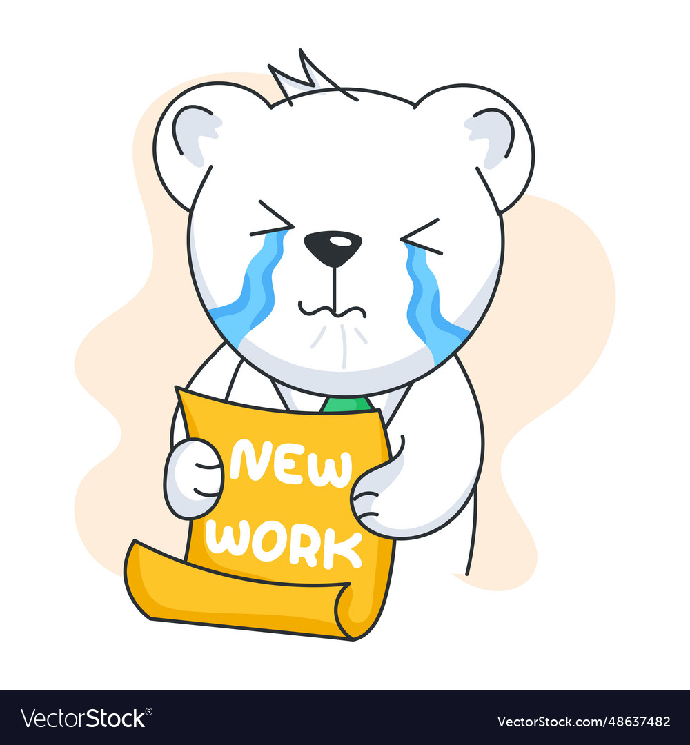 New work Royalty Free Vector Image - VectorStock