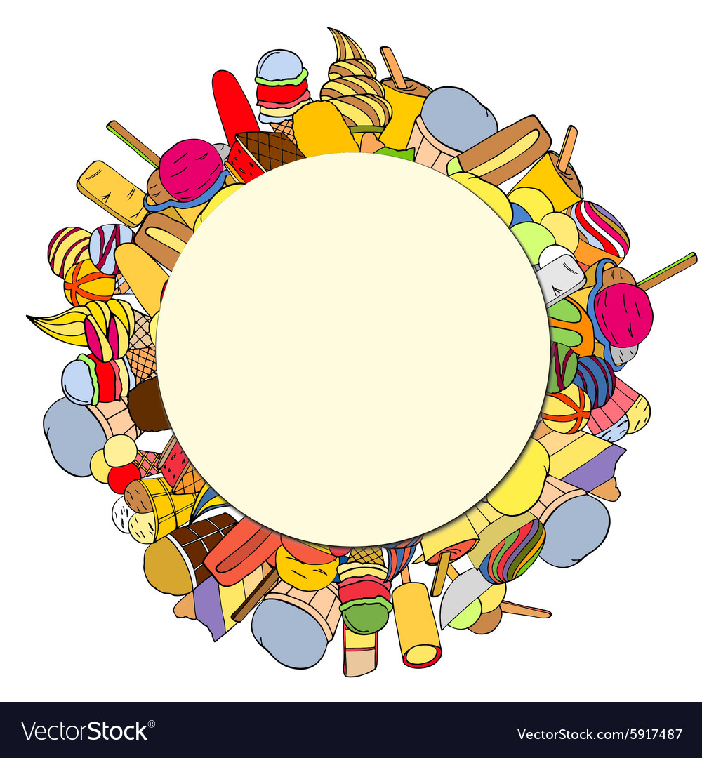 Circular background Royalty Free Vector Image - VectorStock