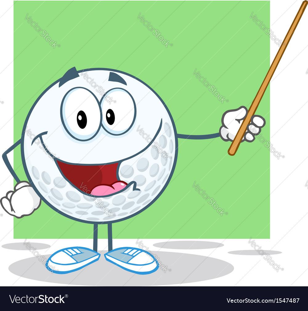 Golf lessons Royalty Free Vector Image - VectorStock