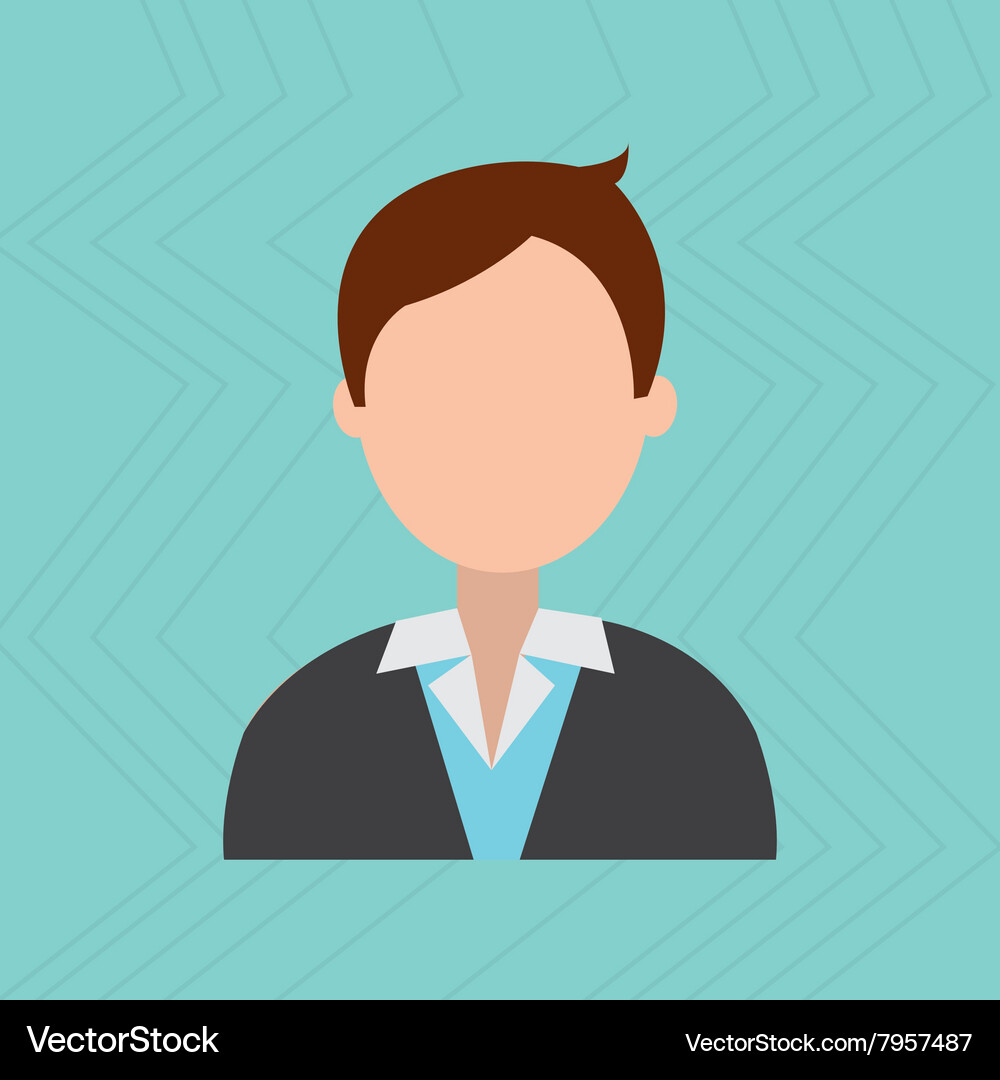 Person avatar design Royalty Free Vector Image