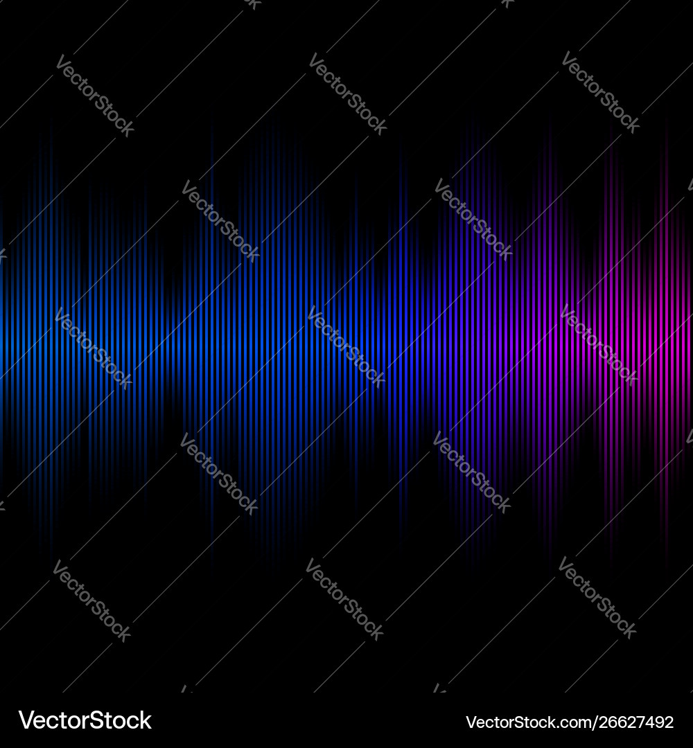 Digital equalizer Royalty Free Vector Image - VectorStock