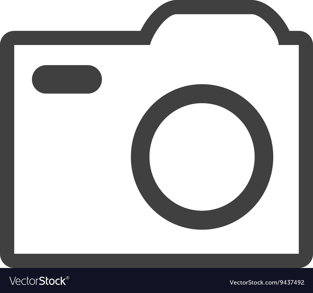 White media icon graphic Royalty Free Vector Image White media icon graphic Royalty Free Vector Image