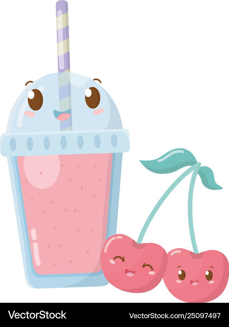 Delicious tasty cartoon Royalty Free Vector Image