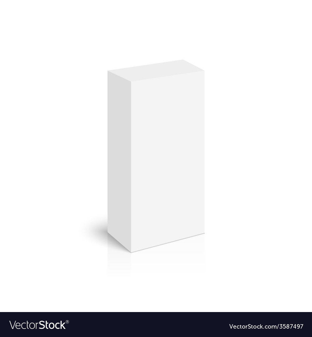 Package white box Royalty Free Vector Image - VectorStock