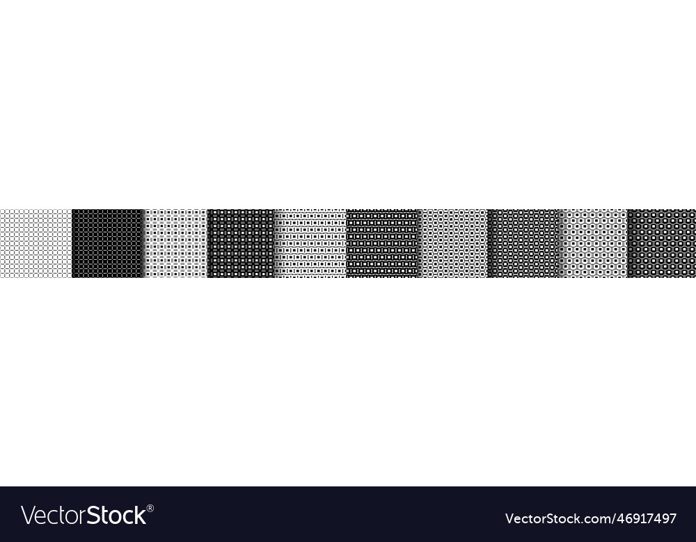 Square simple set square seamless pattern Vector Image