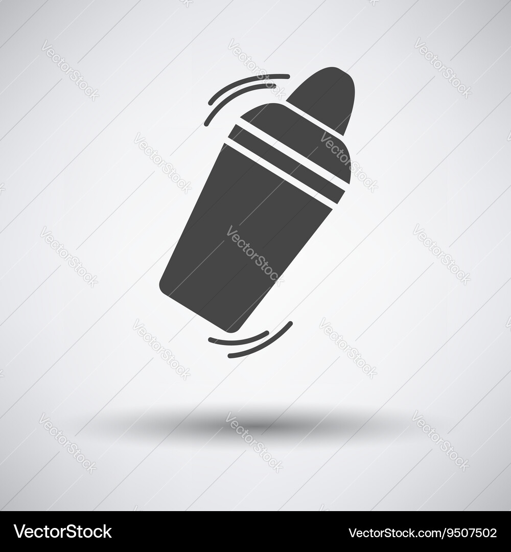 Bar shaker icon Royalty Free Vector Image - VectorStock