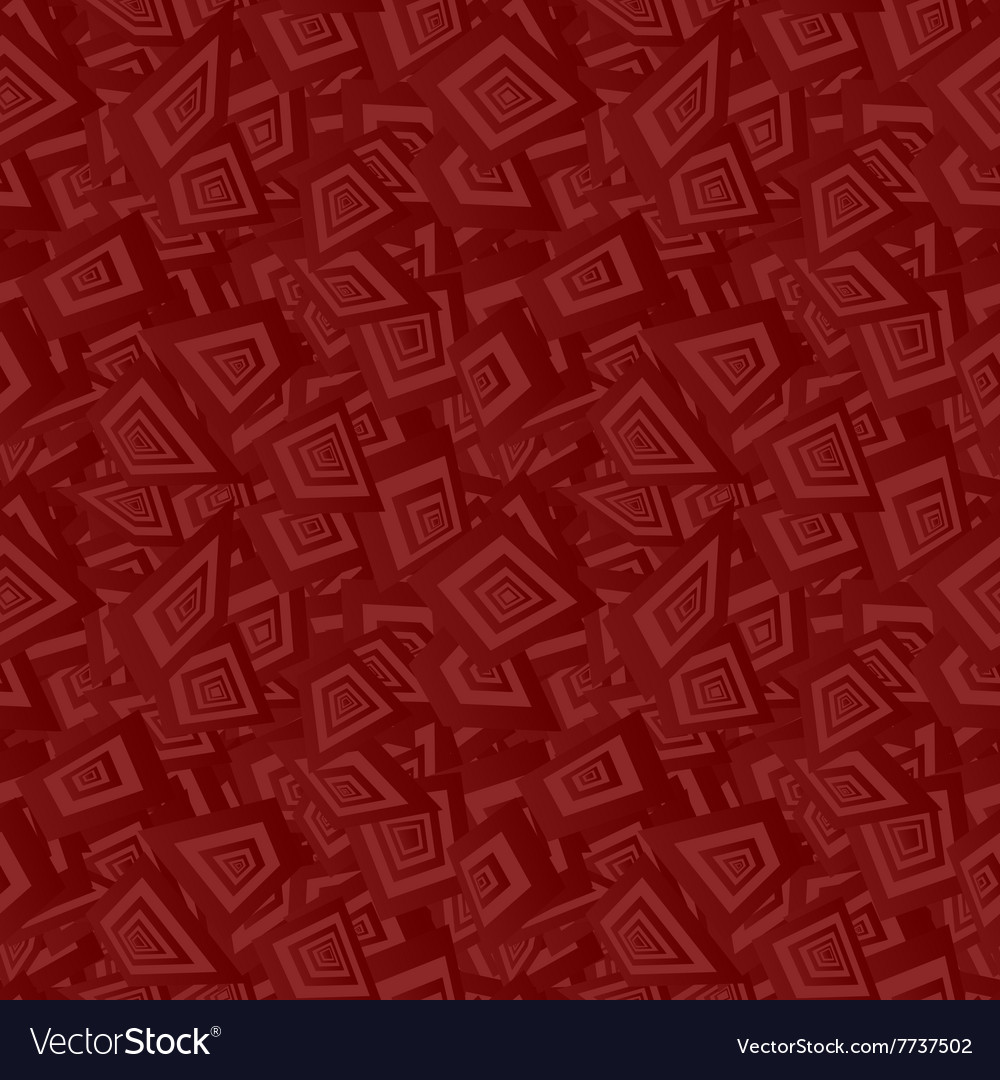 Maroon seamless irregular rectangle background Vector Image