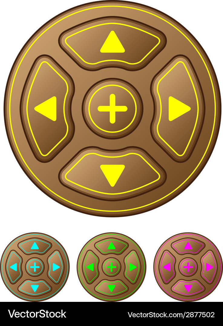 Navigation panel Royalty Free Vector Image - VectorStock