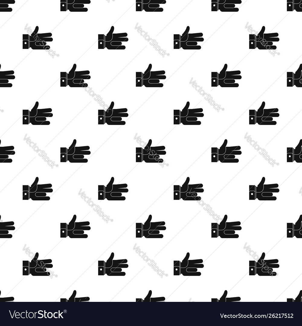 Hand abstract pattern seamless Royalty Free Vector Image