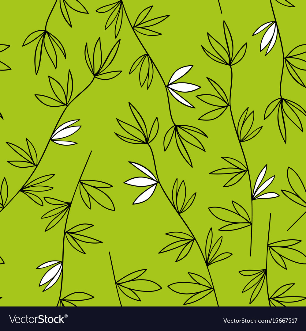 Green vegetable seamless pattern Royalty Free Vector Image