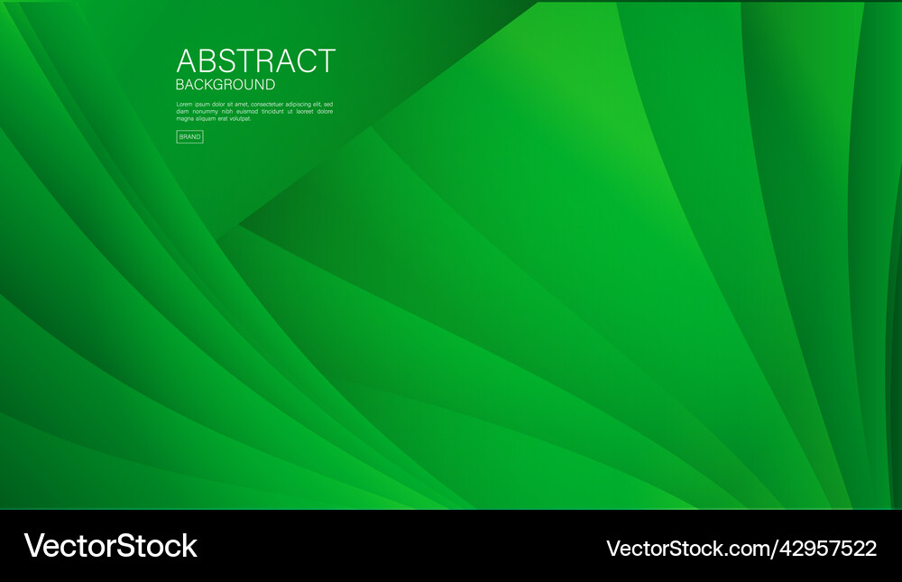 Green wave abstract background-wave pattern Vector Image