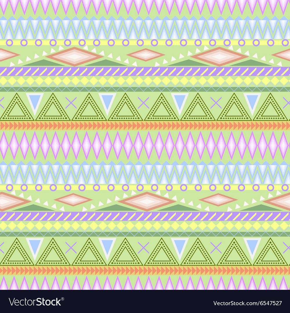 Tribal Ethnic Seamless Stripe Pattern Royalty Free Vector