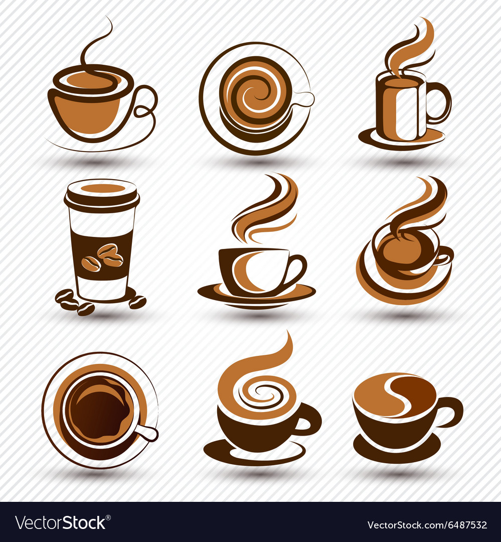 Coffe cup Royalty Free Vector Image - VectorStock