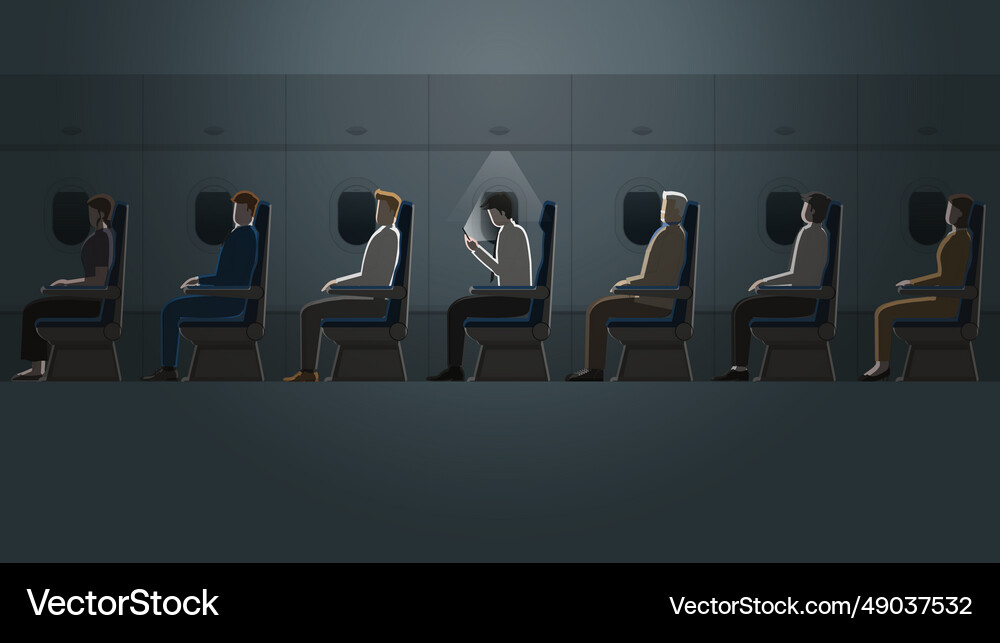 Employee salaryman working alone with the Vector Image