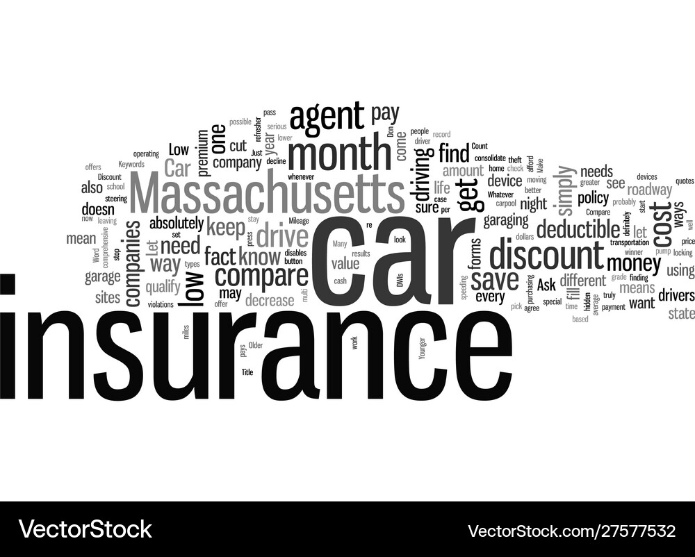 How to compare low cost car insurance Royalty Free Vector