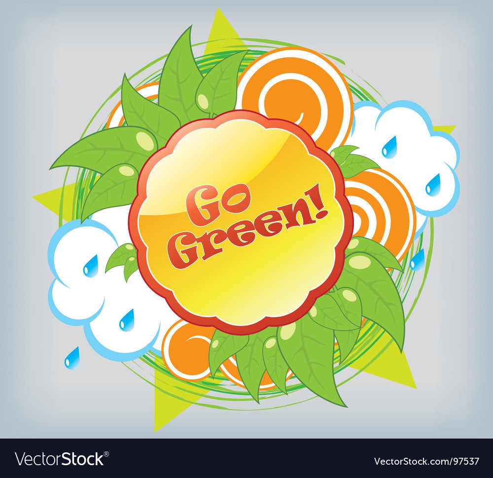 Green Royalty Free Vector Image - VectorStock