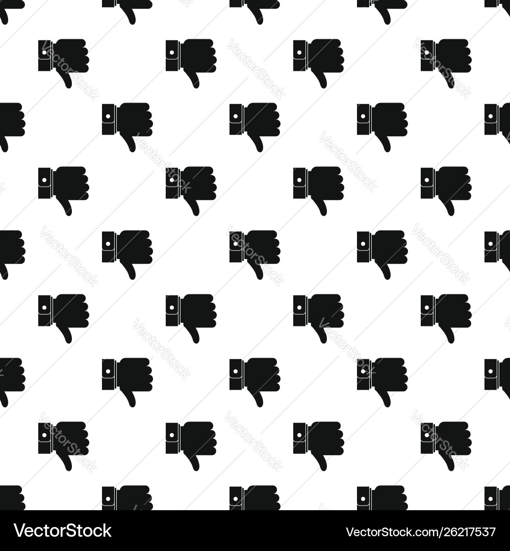 Hand sediment pattern seamless Royalty Free Vector Image
