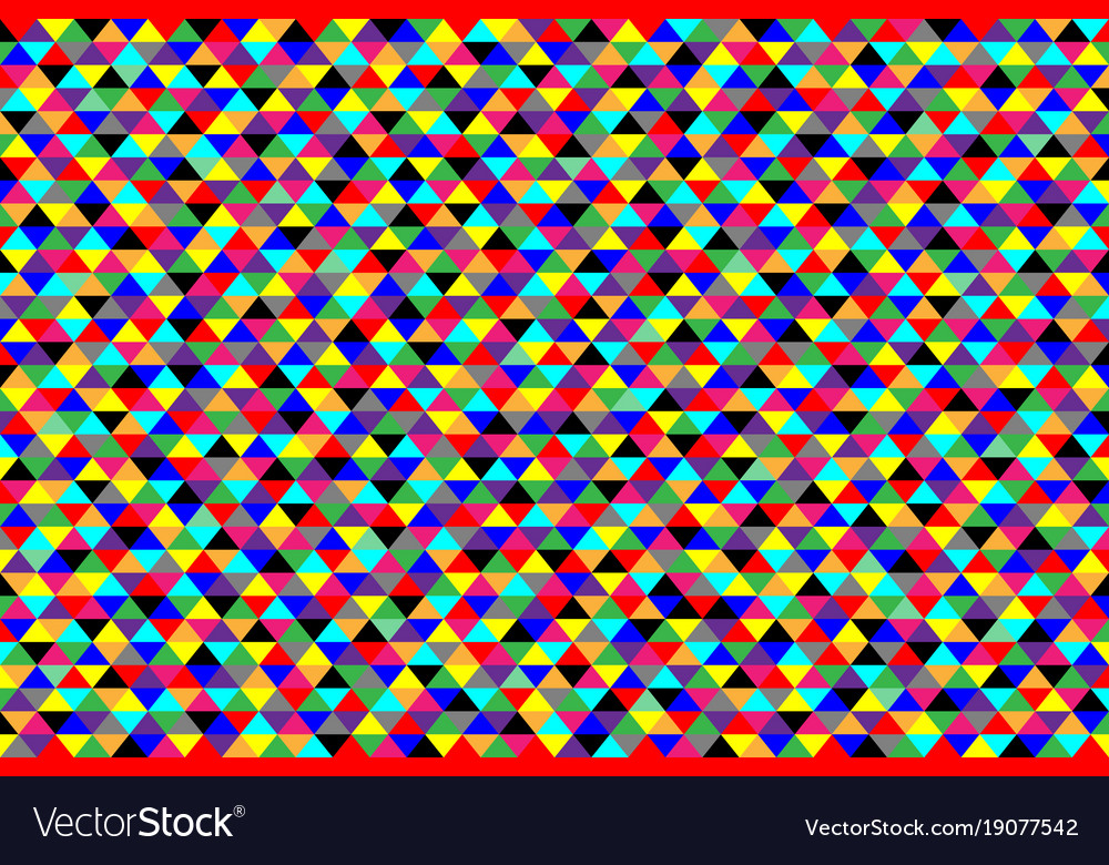 Colorful triangular background Royalty Free Vector Image