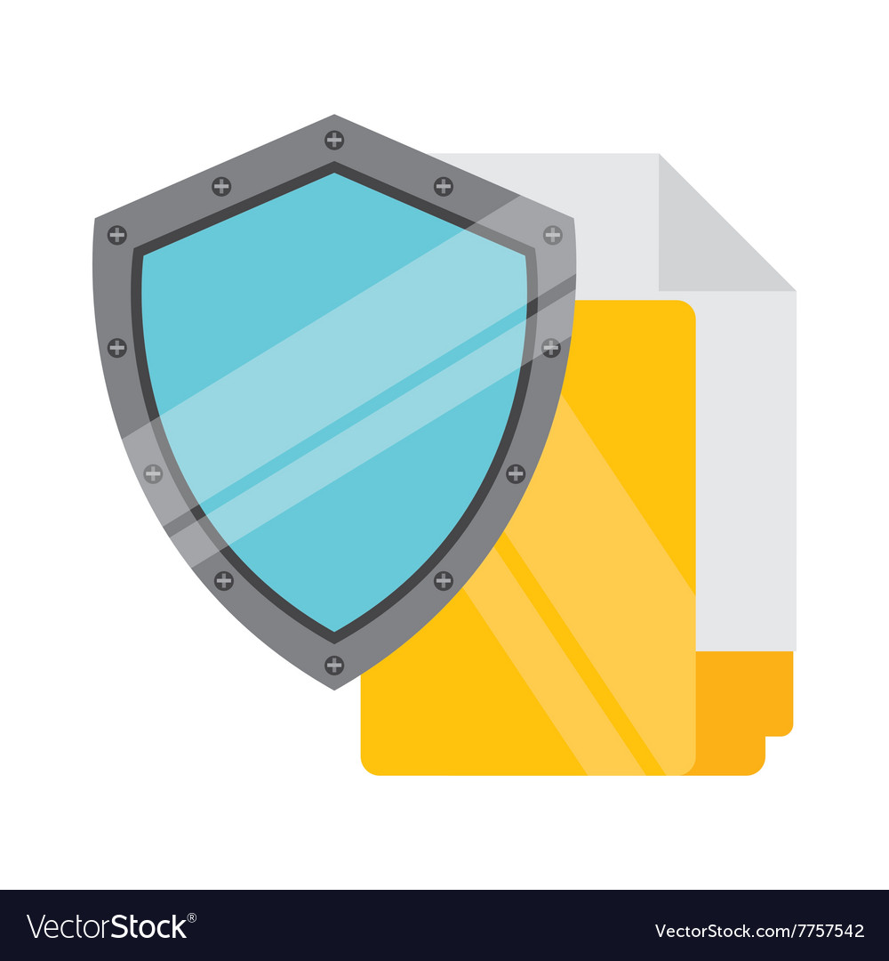 Security system design Royalty Free Vector Image