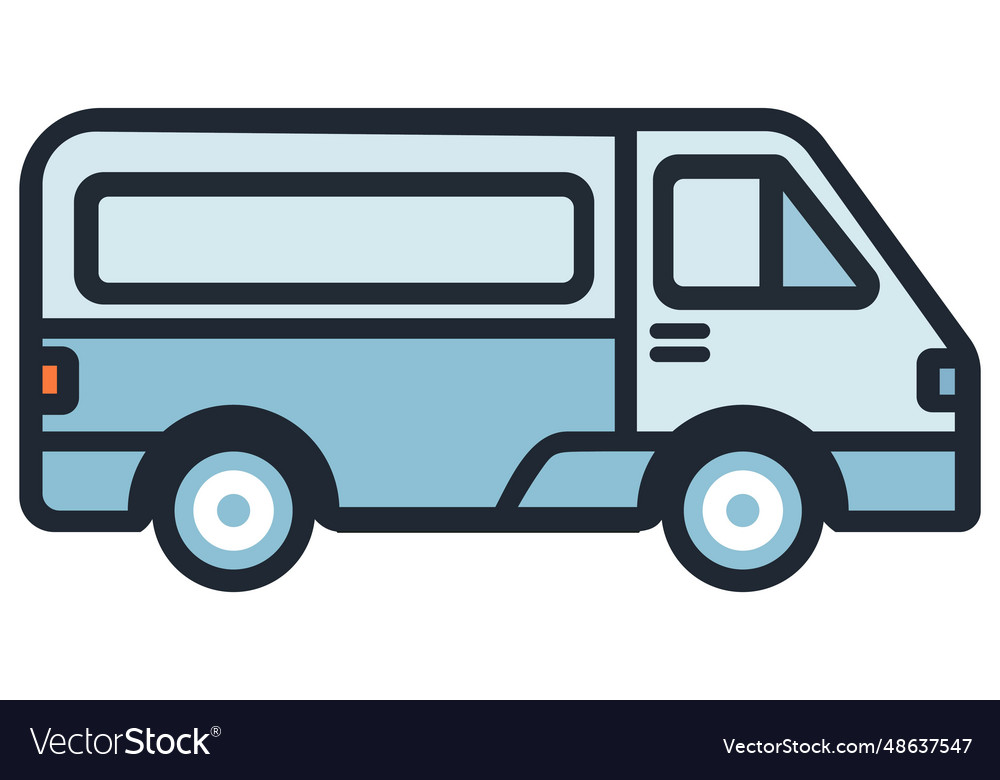 Cool modern flat design public transport city Vector Image Cool modern flat design public transport city Vector Image