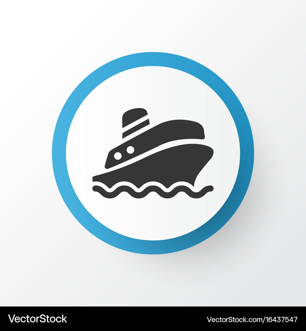 Cruise icon symbol premium quality isolated Vector Image