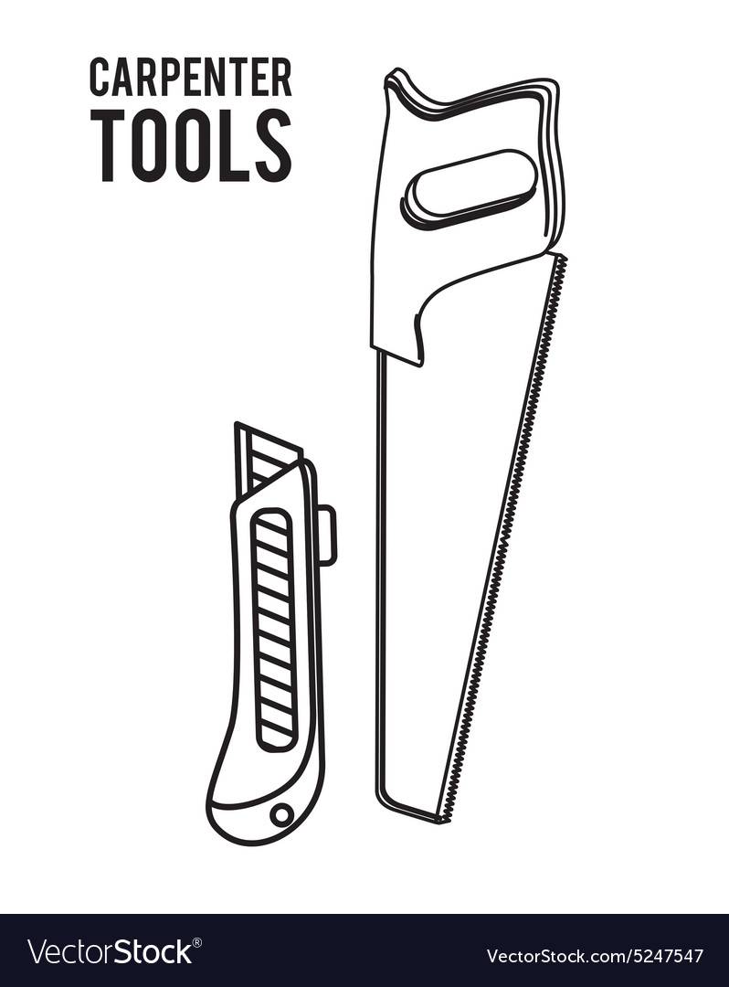 Worker tools design Royalty Free Vector Image - VectorStock