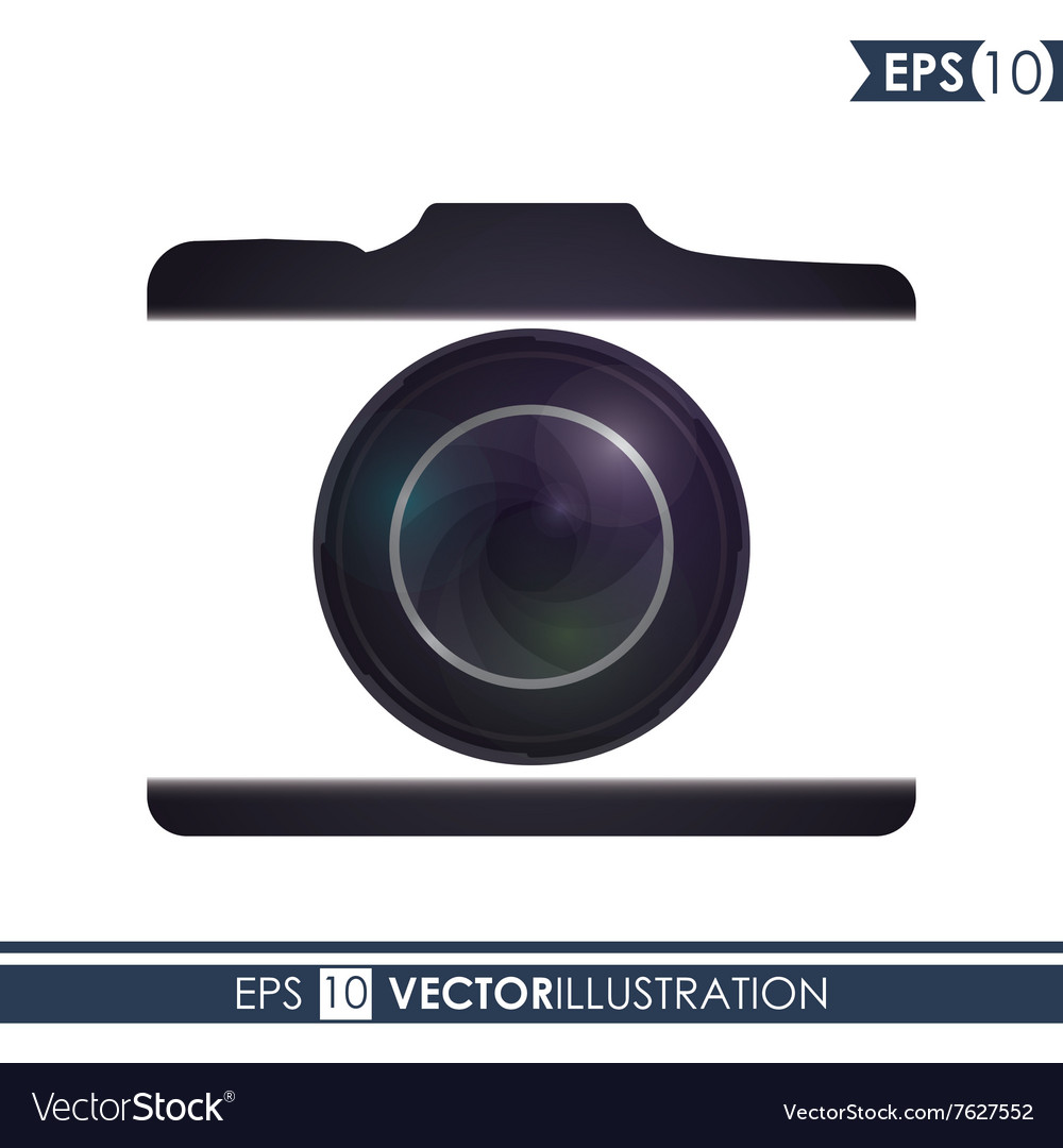 Camera icon design Royalty Free Vector Image - VectorStock