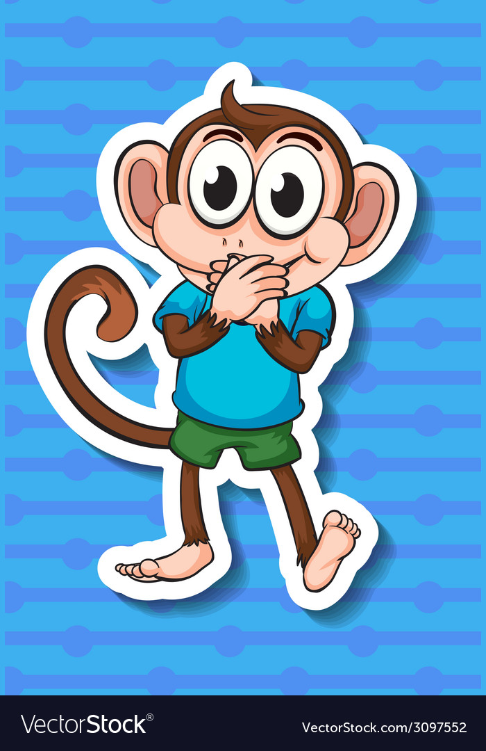 Monkey Royalty Free Vector Image - VectorStock