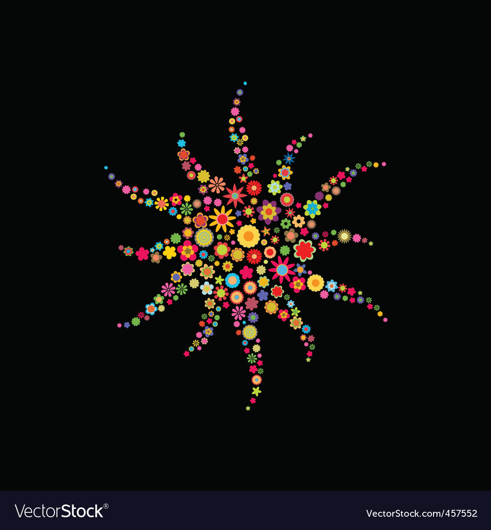 Sun shape Royalty Free Vector Image - VectorStock