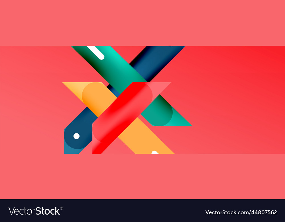 Background overlapping lines dynamic Royalty Free Vector