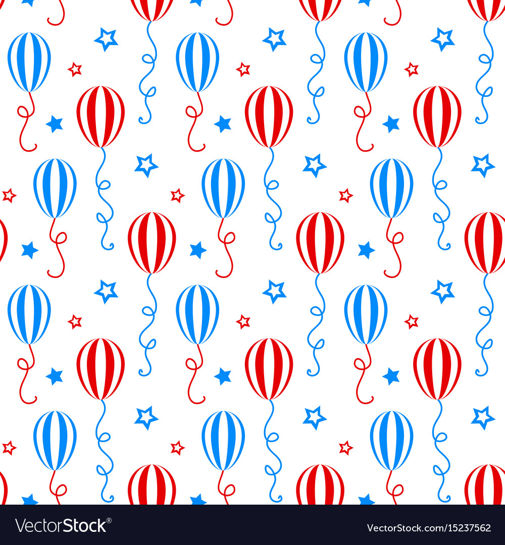 Independence day of america festive pattern Vector Image Independence day of america festive pattern Vector Image