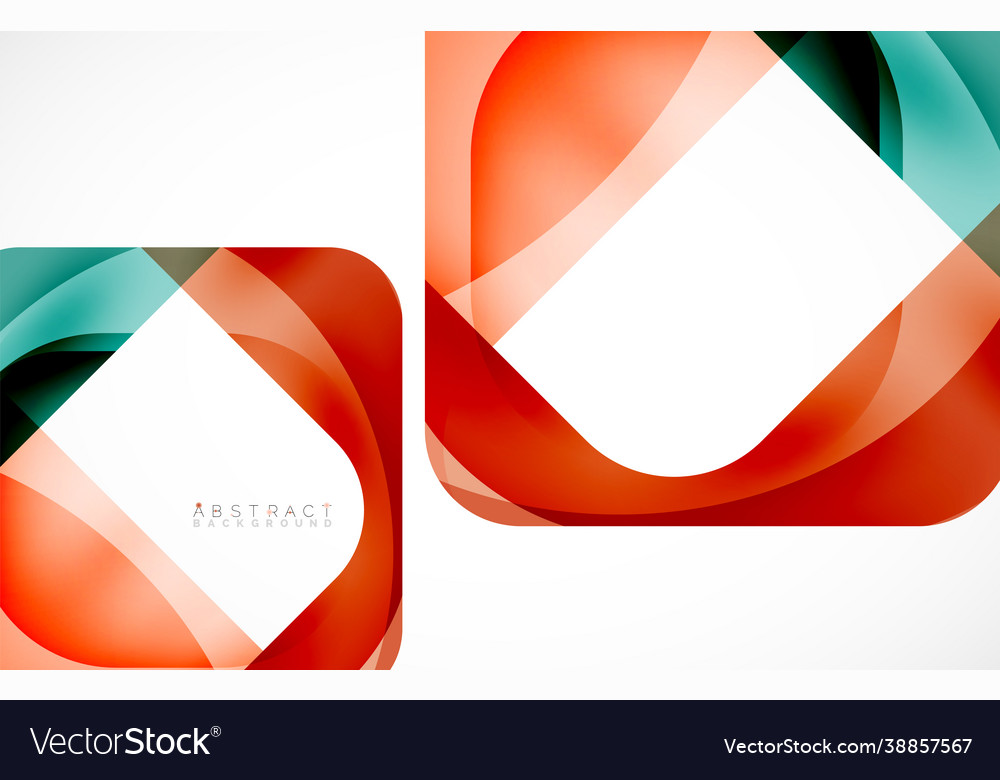 Minimal background abstract square shape Vector Image