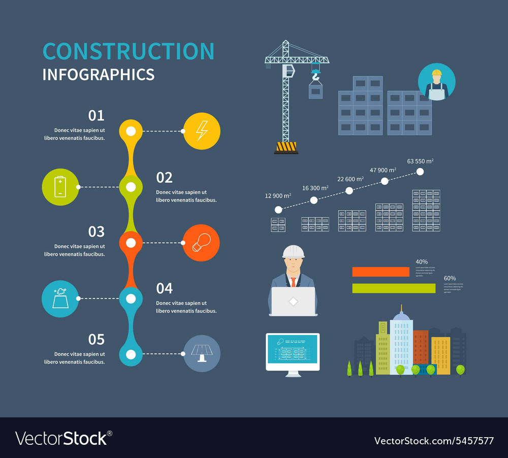 Flat design concept Royalty Free Vector Image - VectorStock