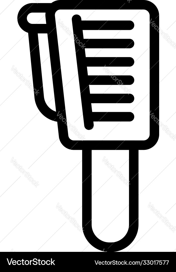 Infrared thermal imager icon outline style Vector Image