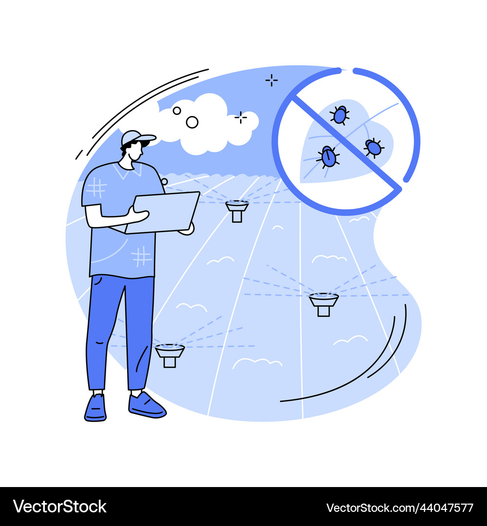 Integrated pest management isolated cartoon Vector Image