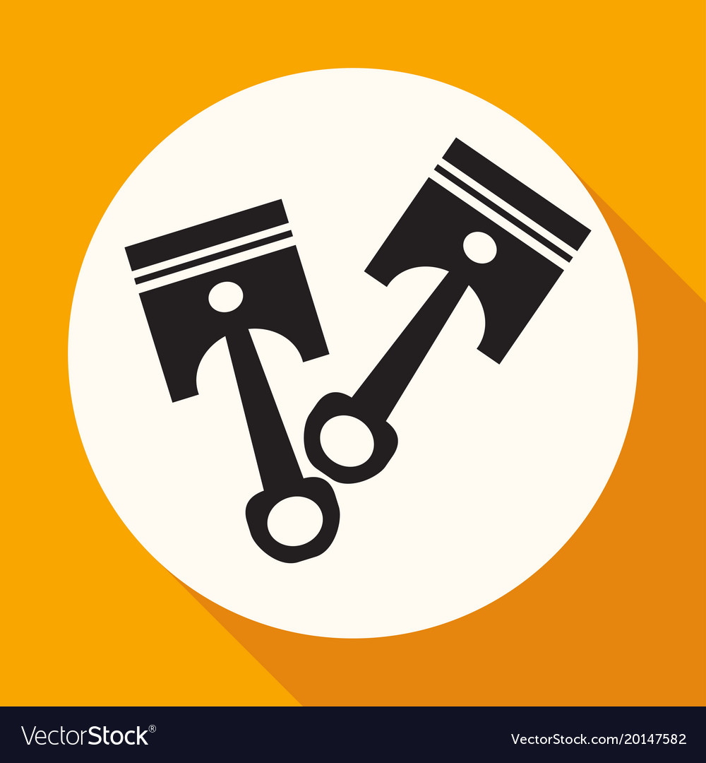 Piston icon Royalty Free Vector Image - VectorStock