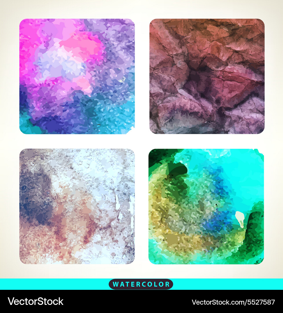 Abstract watercolor background Royalty Free Vector Image