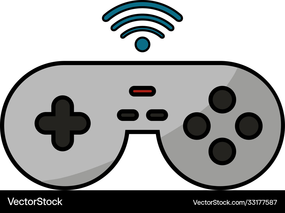 Isolated joystick icon Royalty Free Vector Image