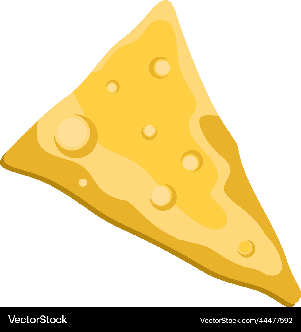 Fresh nacho mexican food Royalty Free Vector Image