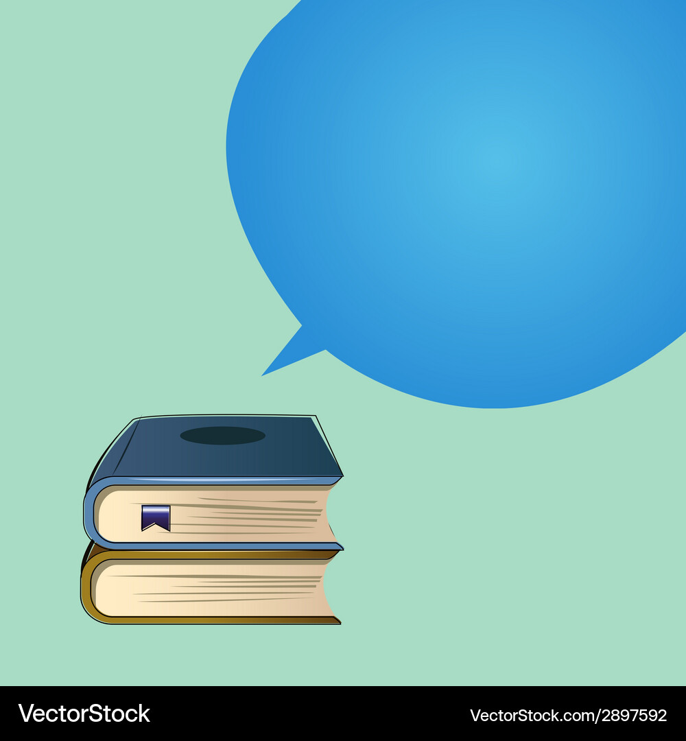 Set of interesting books for thought Royalty Free Vector