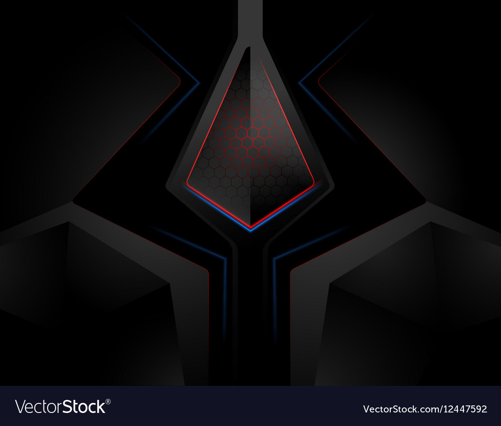 Techno surface scene Royalty Free Vector Image