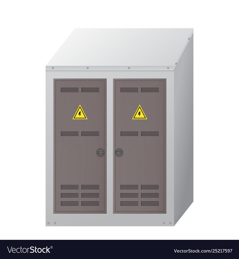 Electrical box Royalty Free Vector Image - VectorStock
