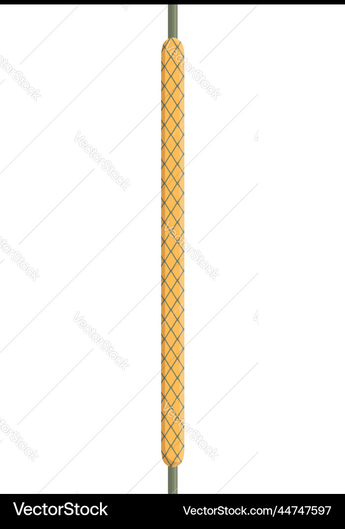 Shoelace knot icon cartoon shoe string Royalty Free Vector