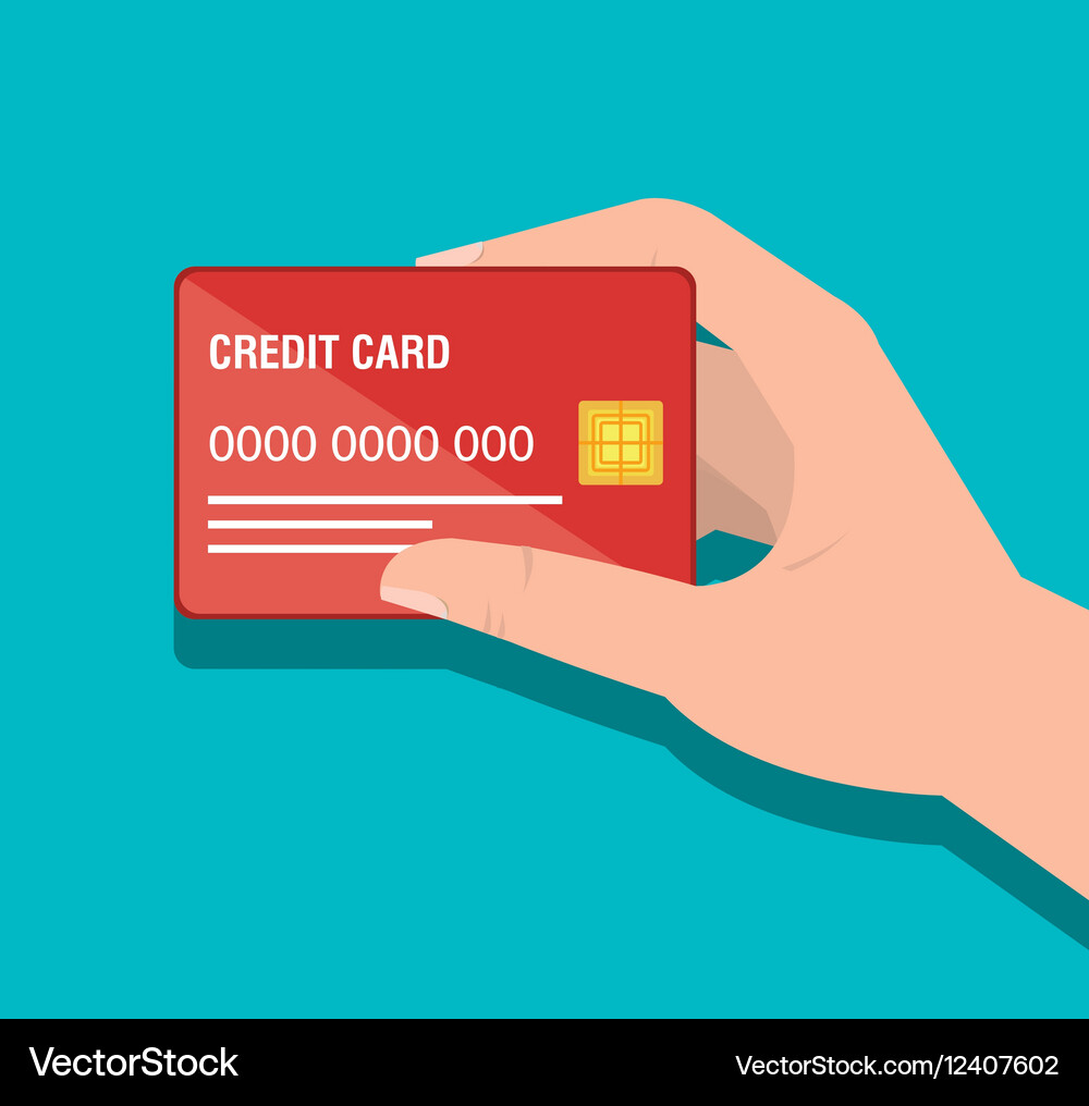 Credit card business icon Royalty Free Vector Image