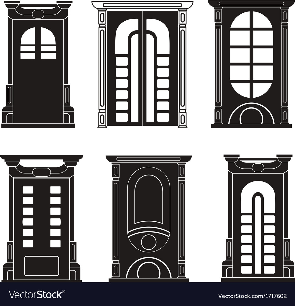 Door Royalty Free Vector Image - VectorStock