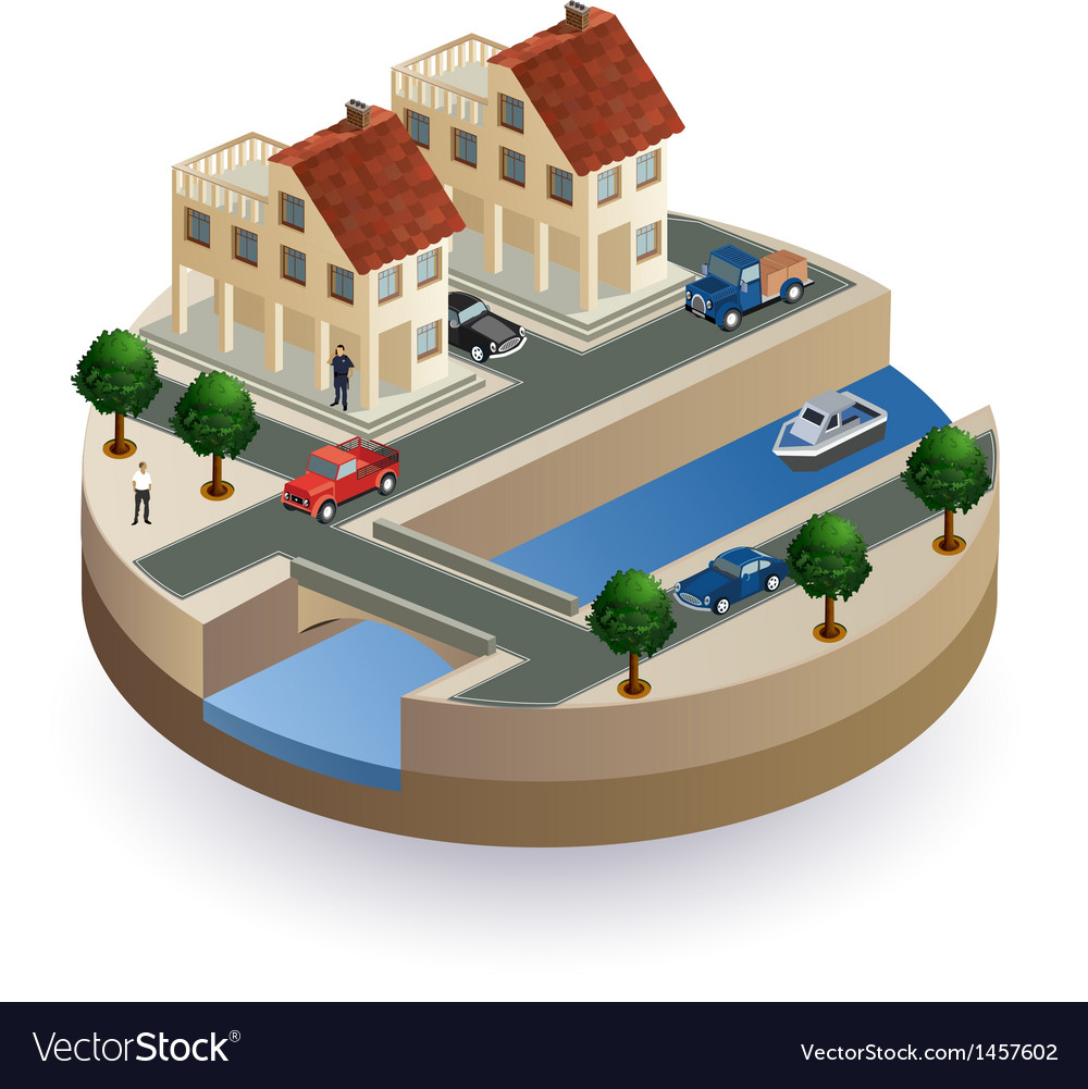 Isometric view Royalty Free Vector Image - VectorStock
